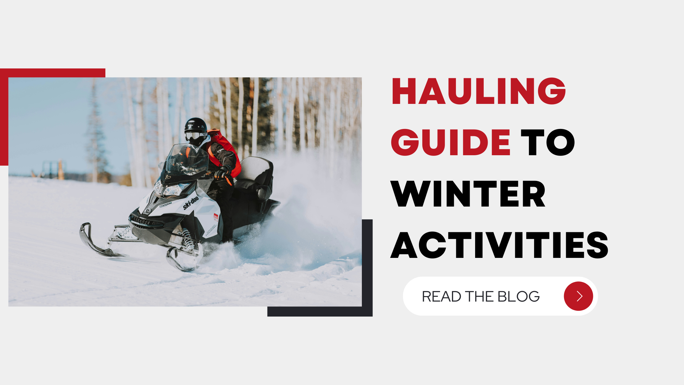 Winter Hauling Tips for Snowmobiles & ATVs | Hauler's Guide