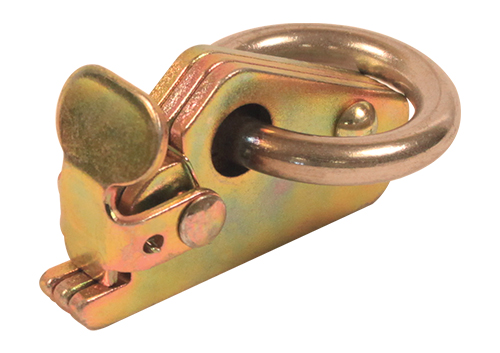 2" Heavy Duty Spring E-Fitting with Ring – 6,000 lb Break Strength