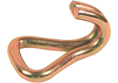 1" Zinc Wire Hook – 2,400 lb Break Strength